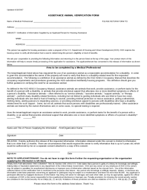 SUBJECT: Verification of Ination Supplied by an Applicant/Tenant for ...