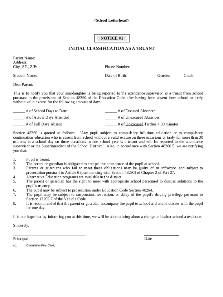 Report a Student Absence - Limestone District School Board Doc Template ...