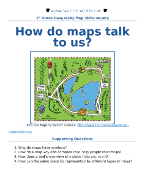 How do maps talk to us? - C3 Teachers Doc Template | pdfFiller