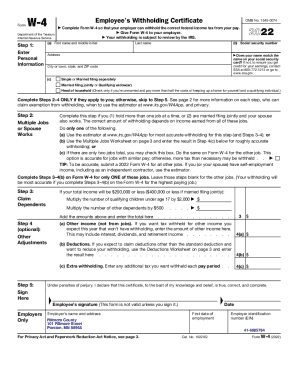 Fillable Online W-4 2023 Employee's Withholding Certificate Fax Email ...