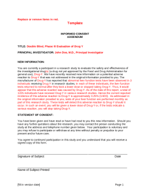 INED CONSENT Doc Template | pdfFiller