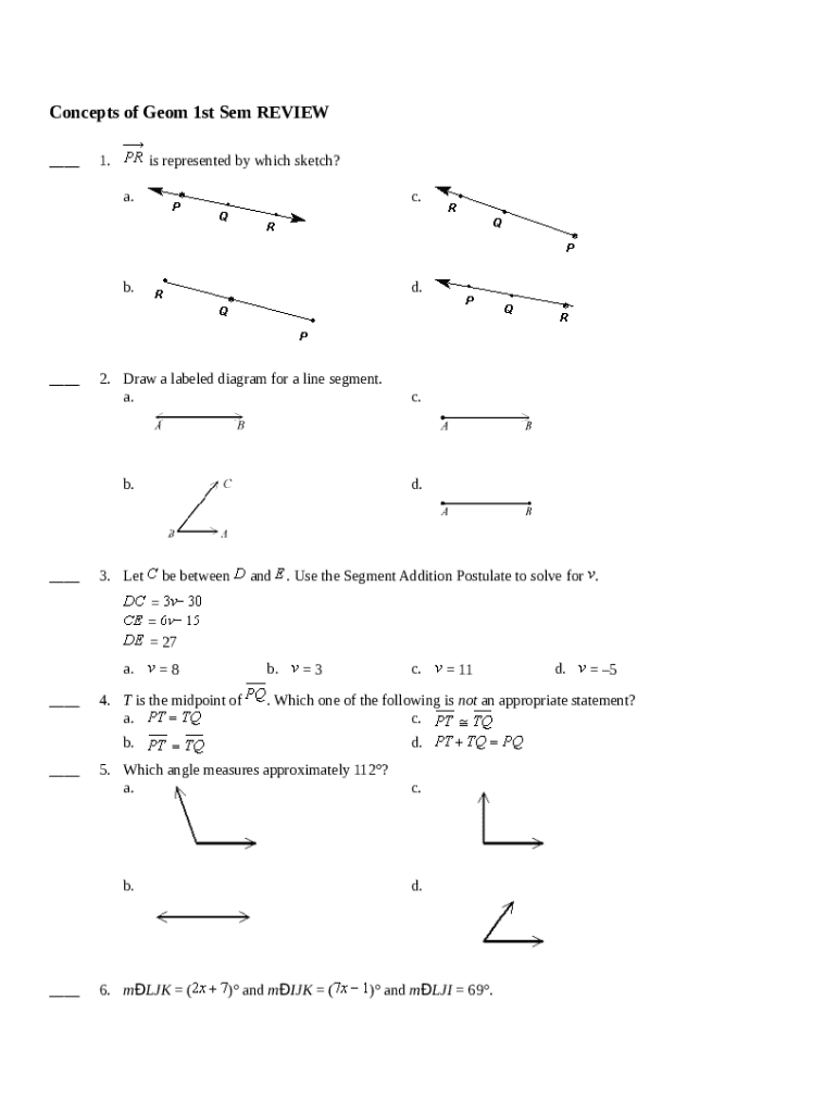 Lines, line segments, and rays review (article) - Khan Academy Doc ...