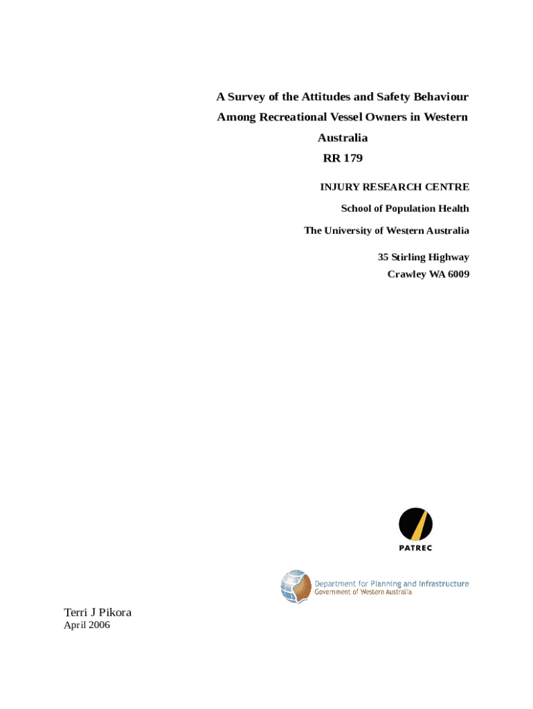 Roadwatch Report Template Doc Template | pdfFiller