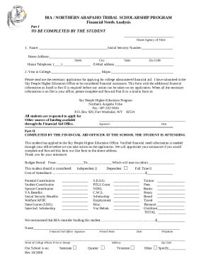 Application for Financial Assistance and Social Services Doc Template ...
