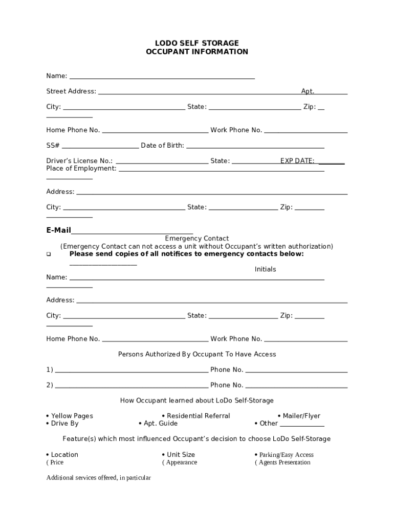 HARRIS COUNTY STORAGE LOT PERMIT APPLICATION Doc Template | pdfFiller