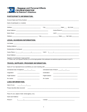 Avis BUDGET CAR RENTAL CANADA ULC - Claim Doc Template | pdfFiller