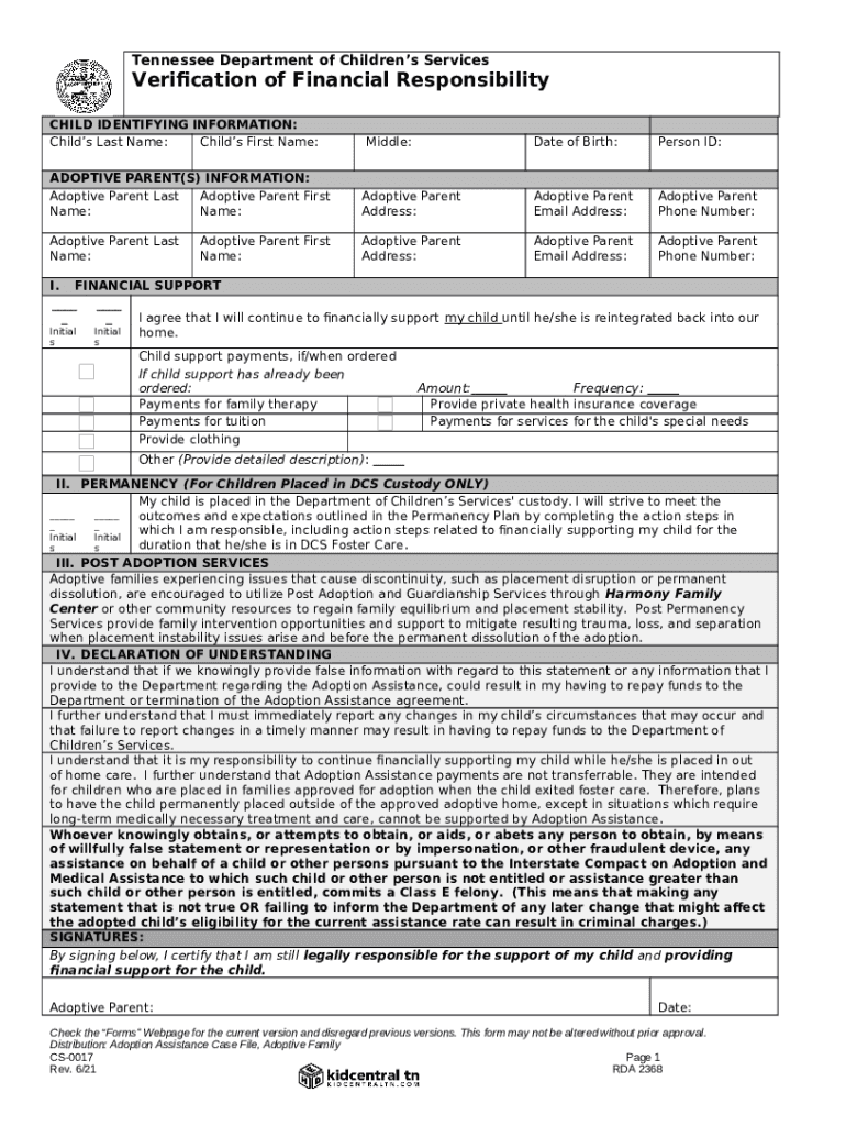 Certificate of AdoptionTN.gov Doc Template | pdfFiller