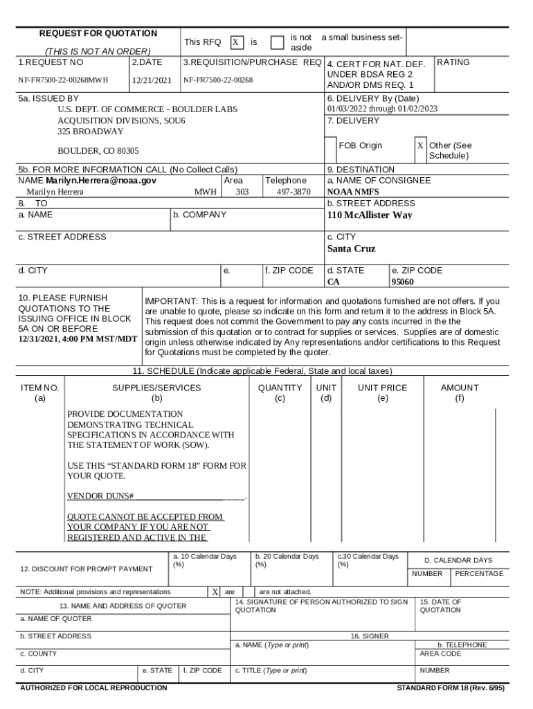 combined synopsis/solicitation - Amazon AWS Doc Template | pdfFiller