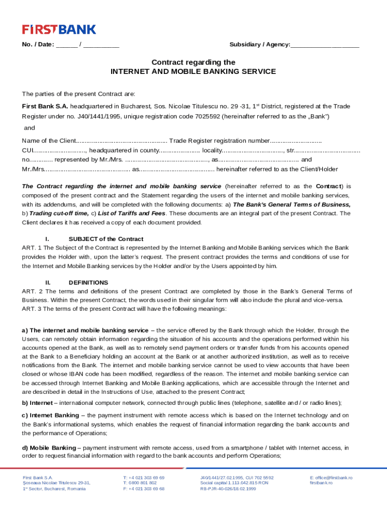 FirstBank Mobile Banking App with Free Mobile Deposit Doc Template ...