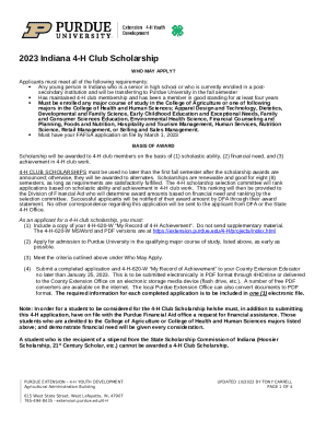 club-scholarship-application.docx - Purdue Extension - extension purdue Doc Template | pdfFiller