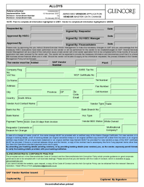Fillable Online Expert Guide to Vendor Master Record SAP MM - YouTube ...