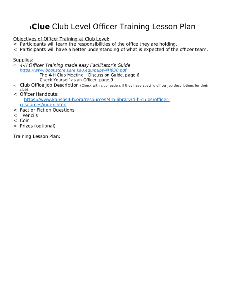 ELIZABETH POLICE DEPARTMENT GENERAL ORDERS Doc Template | pdfFiller