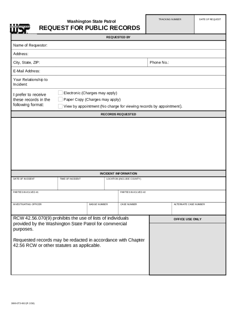 washington state patrol inspection phone number Doc Template | pdfFiller