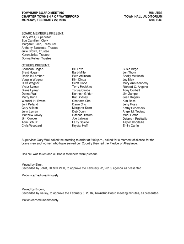 Fillable Online Precinct Oakland County, Michigan Primary Election ...