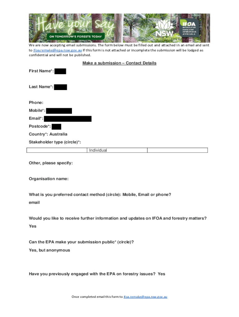 Fillable Online We are now accepting email submissions Fax Email Print - pdfFiller