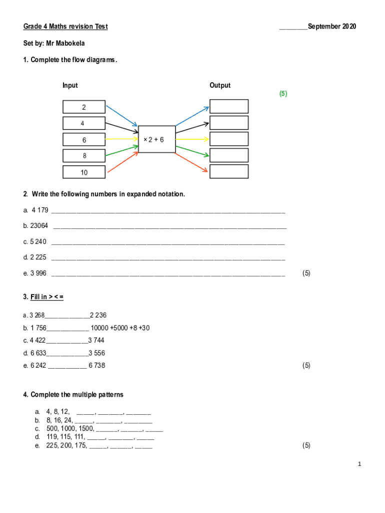 Fillable Online Expanded form worksheets and online exercises Fax Email Print - pdfFiller