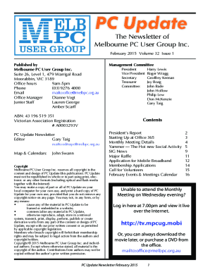 Fillable Online Association of Personal Computer User Groups - APCUG ...