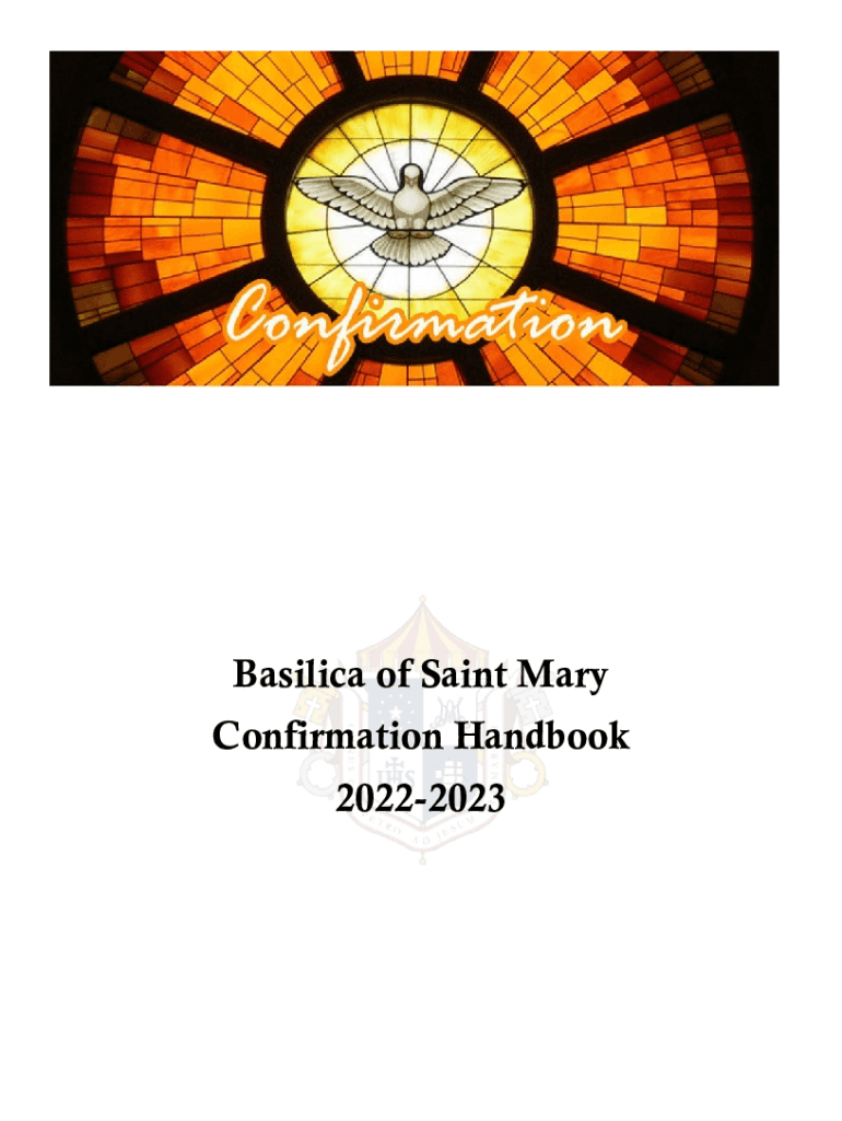 Fillable Online Basilica of Saint Mary Rite of Christian Initiation ...