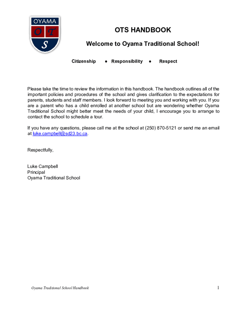 Fillable Online ots sd23 bc Oyama Traditional School - Overview, News ...