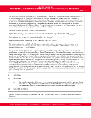 Fillable Online ARMORMAX Erosion Control and Slope Stabilization System Fax Email Print - pdfFiller