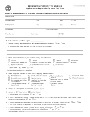 Fillable Online TENNESSEE DEPARTMENT OF REVENUE - cloudfront.net Fax ...