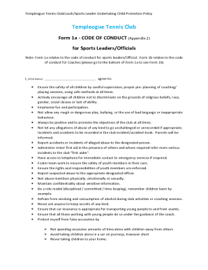 Fillable Online 59-Form-1-Coach-Sports-Leader-Officials-Code-of-Conduct ...