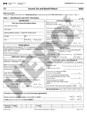 Fillable Online Income Tax and Benefit Return Fax Email Print - pdfFiller