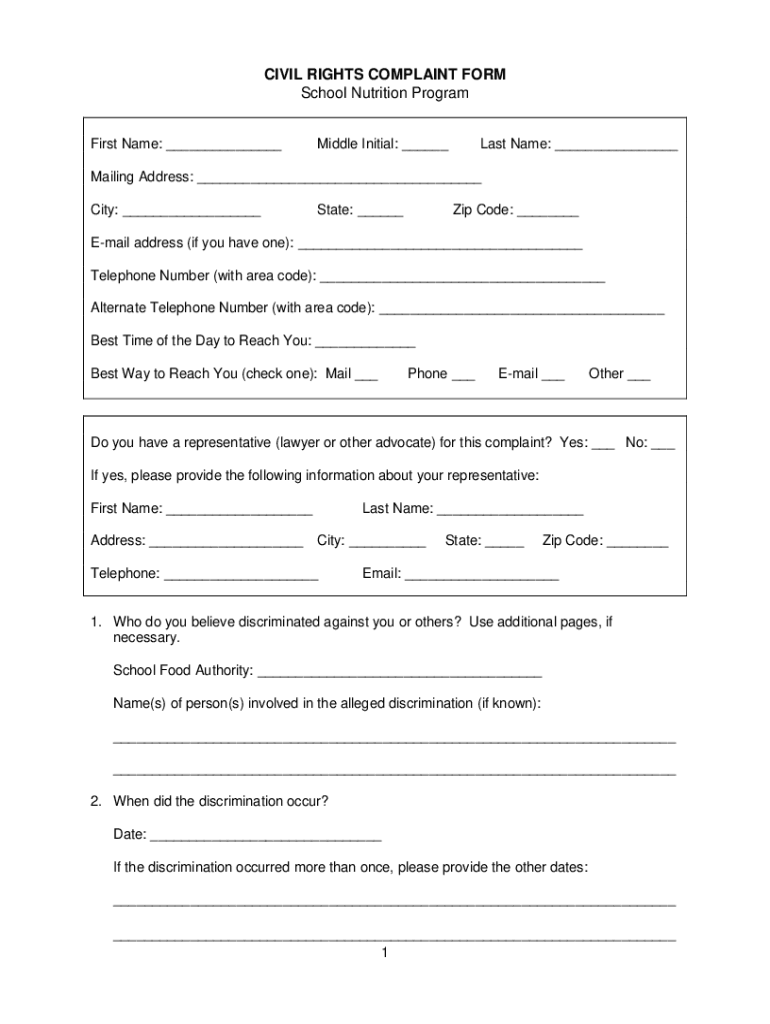 Fillable Online ATTORNEY COMPLAINT FORM Fax Email Print - pdfFiller