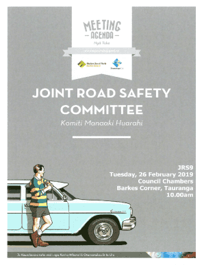 Fillable Online Community Road Safety Advisory Committee - City of ...