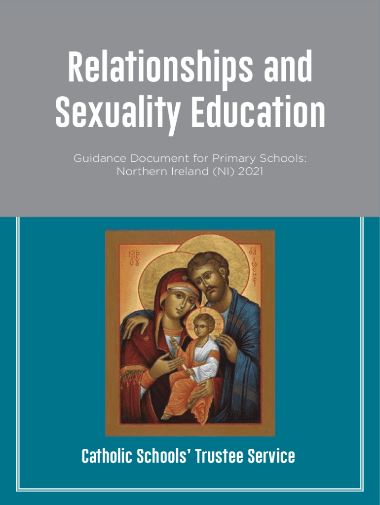 Fillable Online Relationships and Sexuality Education (RSE) Guidance - CCEA Fax Email Print ...
