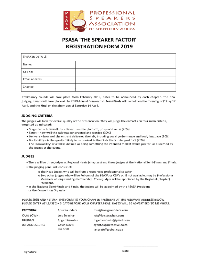 Fillable Online Better Public Speaking - Becoming a Confident ...