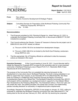 Fillable Online REPORT TEMPLATE FOR CABINET & COMMISSIONER Fax Email ...