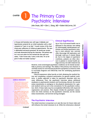 Fillable Online The-Primary-Care-Psychiatric-Interview.pdf Fax Email ...