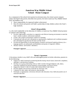 Title 1 School-Parent Compact & Parent Involvement Policy for ... Doc ...