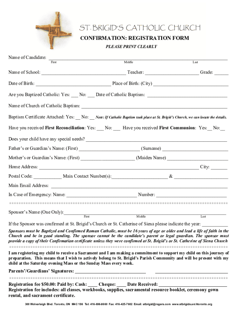 Fillable Online REGISTRATION PACKET INSTRuCTION SHEET Fax Email Print ...