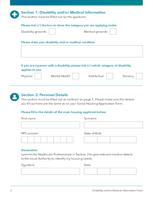 Fillable Online Application Form for Consideration under Exceptional ...