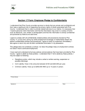 Fillable Online Policies and Procedures FORM Fax Email Print - pdfFiller