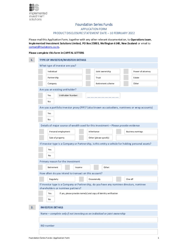 Fillable Online iisolutions co Download Mutual Fund Forms Online Fax ...