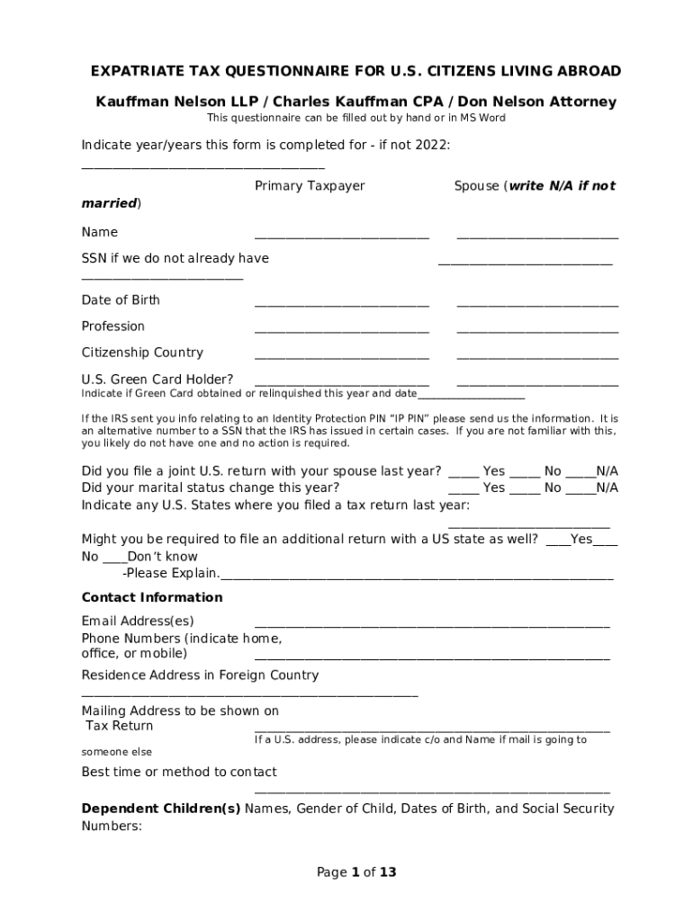 U.S. Expat Tax Attorney CPA-Don D. Nelson - Google Sites Doc Template ...