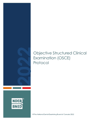 Fillable Online Objective Structured Clinical Examination (OSCE ...