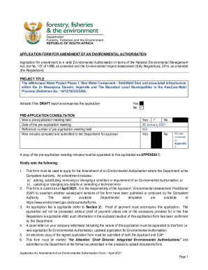 Fillable Online nemai co application for an amendment of an ...