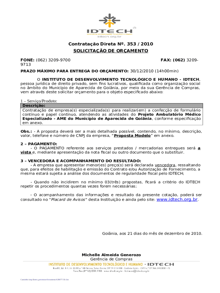 CONTRA CHEQUE - IDTECH Doc Template | pdfFiller