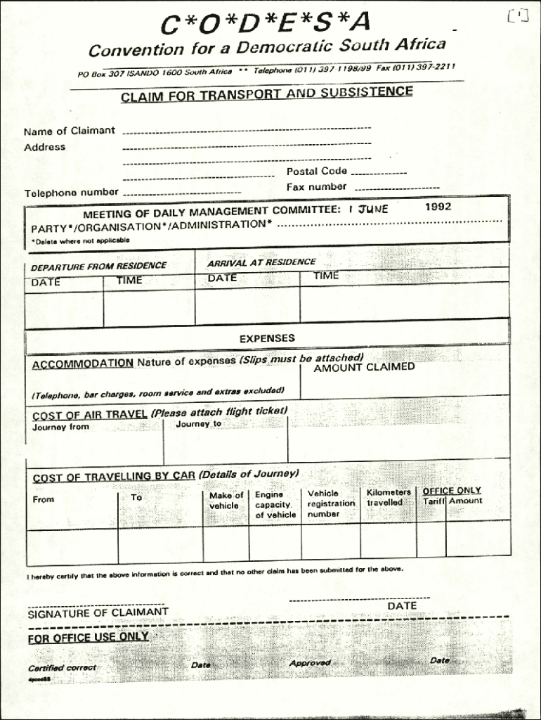 Fillable Online C*O*D*E*S*A ; - National Archives Fax Email Print ...