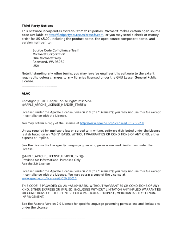 Third-party notice file in the language serverIssue #7 - GitHub Doc ...
