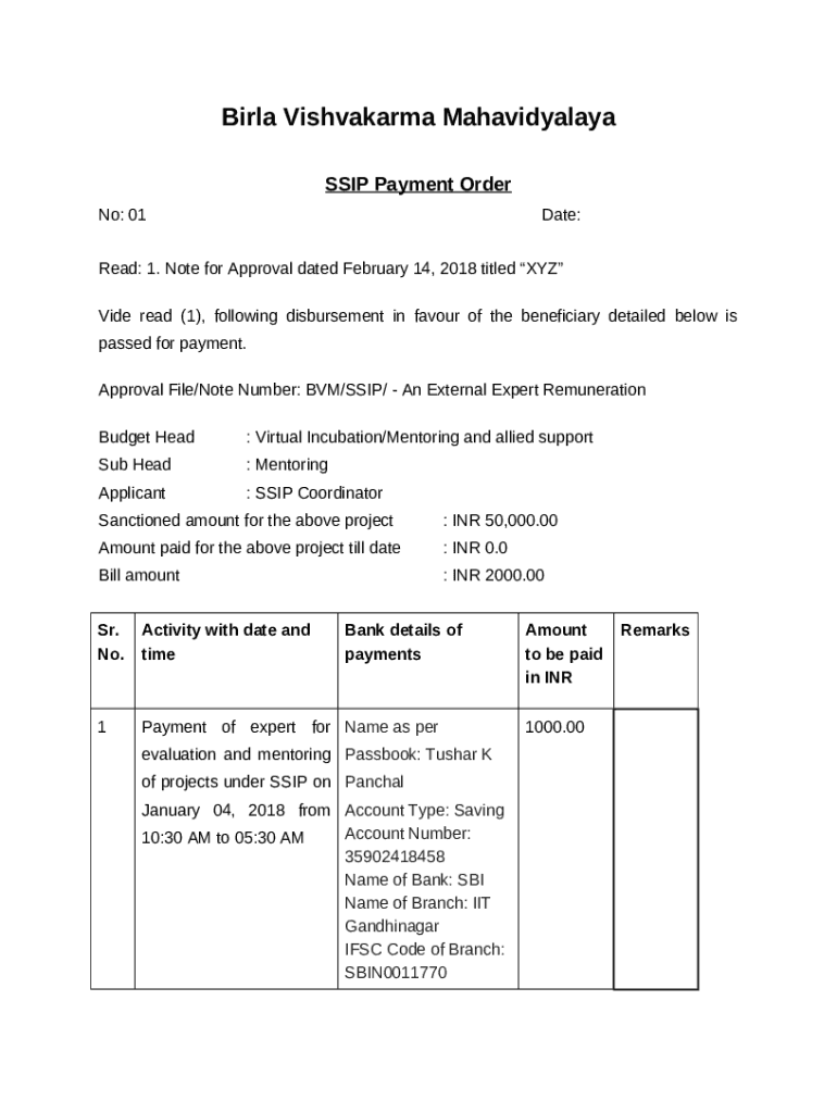 Process after selection of project for SSIP Flow Doc Template | pdfFiller