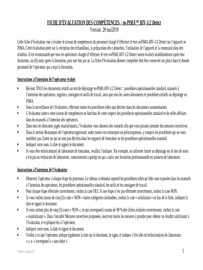 Evaluation of HIV-1 rapid tests and identification of alternative ...