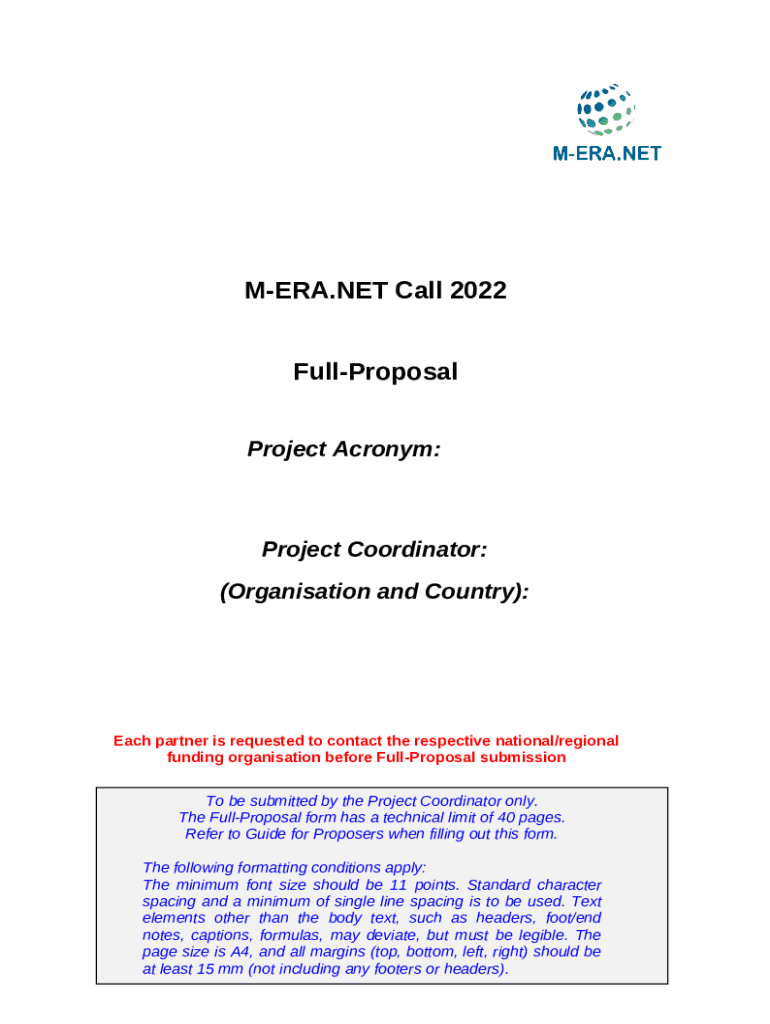 PROJECT: ACRONYM max 25 characters - SusCrop Doc Template | pdfFiller