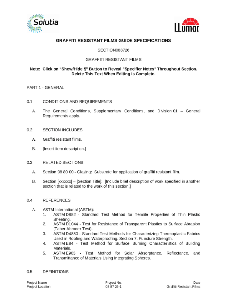 A Recommended at for Construction Specification Sections Doc Template ...