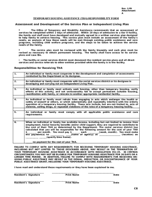 Temporary Housing Assistance (THA) Responsibility - otda ny Doc ...