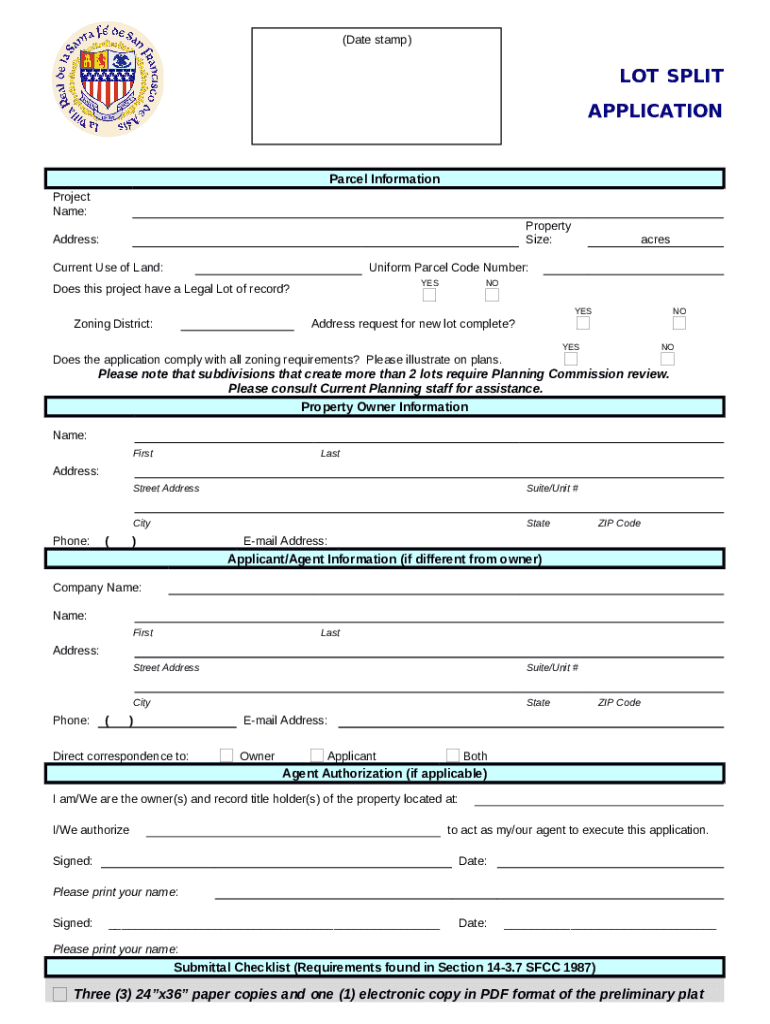 Development Application s and Fees - City of Santa Fe Doc Template ...